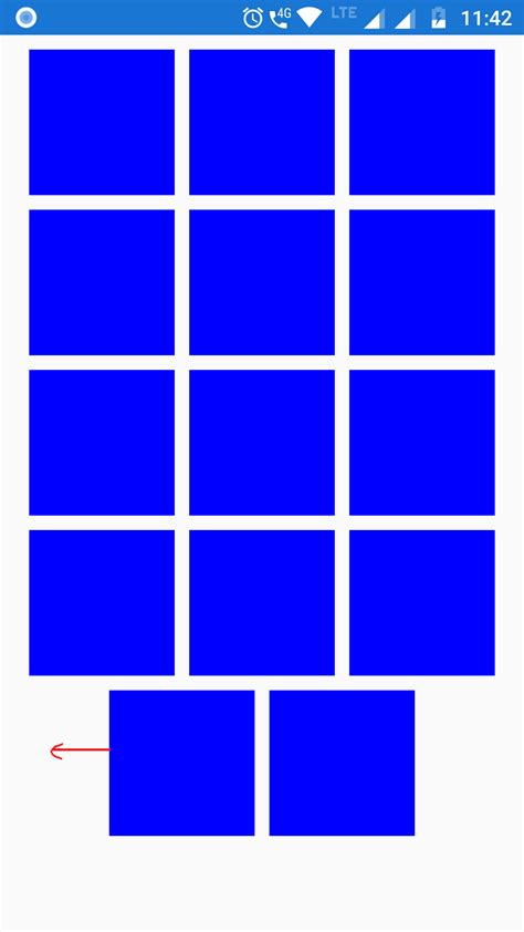 how to align items from start in a flex layout of xamarin forms