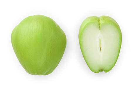 흰색 배경에 고립 된 신선한 차요테 야채 맨 위 보기 플랫 레이 0명에 대한 스톡 사진 및 기타 이미지 0명 3가지 개체 개체 그룹 Istock