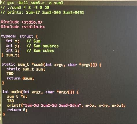 Solved 11sum348−5020 Prints Sum27 Sum2505 Sum38451
