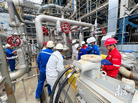 国产最大功率裂解气压缩机进入投用前油运阶段 工作 石化公司 装置