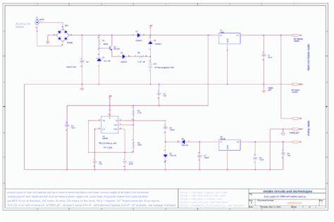 Power Supply With Battery Backup Dmm Electronics Circuits