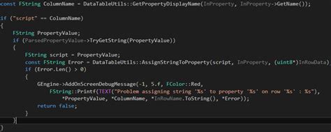 Json Based Datatable Creation In Ue4