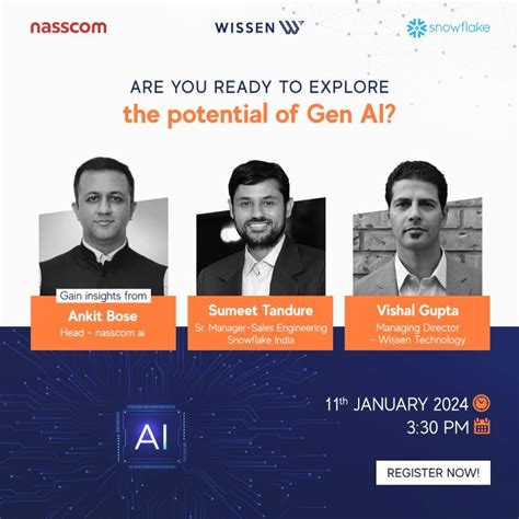 nasscom ai on linkedin genai nasscomai webinaralert generativeai