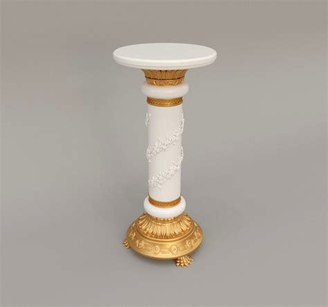 Stend Of Flowers 3d Model