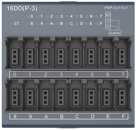 โมดูลการสื่อสาร Io 16do P 3 สําหรับ Plc