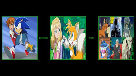 Sonic And Chris Vs Sinister Villains By Optimuspride1234 On Deviantart