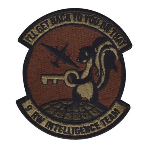 9 Oss Custom Patches 9th Operations Support Squadron Patches