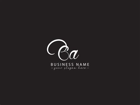 Initials Ca Letter Logo Unique Ca Logo Letter Vector 16473567 Vector