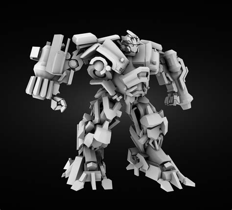 Stl File Transformers Ironhide・3d Printing Model To Download・cults