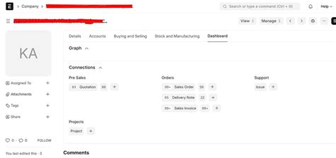 Company Graph Empty User Forum Frappe Forum
