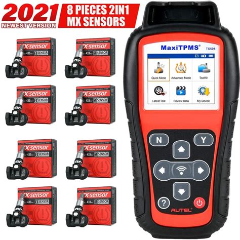Autel Maxitpms Ts508 Mx Sensor 2 In 1 Obd2 Diagnostic Tool Tpms Sensor