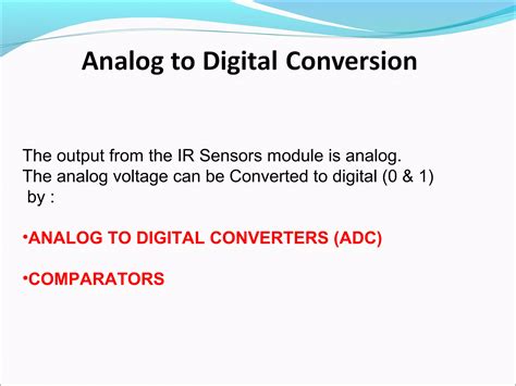 The Line Follower Robot Ppt