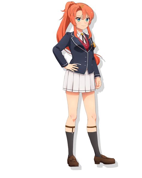 Ramona Wolf World Dai Star Highres Official Art Girl Blazer Full Body Green Eyes Hair