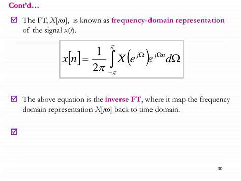 Ppt Fourier Representation Of Signals And Lti Systems Powerpoint