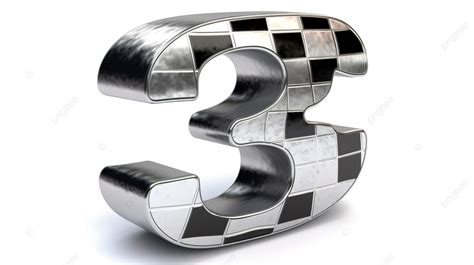 흰색 배경에 체크무늬 판 질감 알루미늄 3d 렌더링된 숫자 3 알루미늄 질감 금속 알류미늄 배경 일러스트 및 사진 무료 다운로드 Pngtree