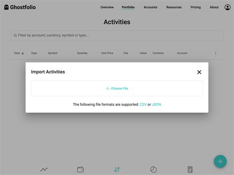 Increase Control Of Activities Import · Issue 1497 · Ghostfolioghostfolio · Github