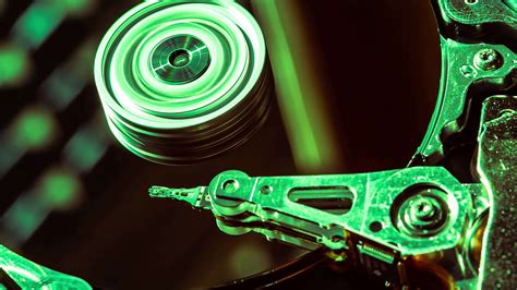 Detail Of Hard Disk Interior Stock Video At Vecteezy