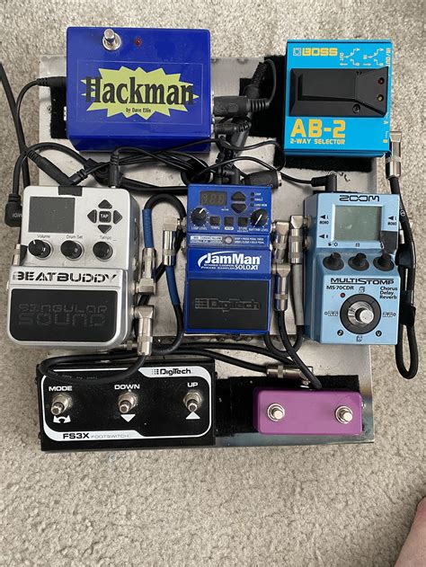 Pedal Board Update… Its A Buskers Life For Me