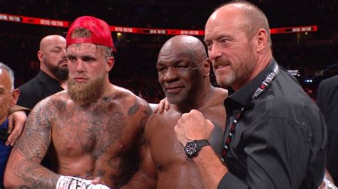 Weve Reached The Nsfw Era Of Mike Tysons Fight With Jake Paul Fight After His Bare Bum Went