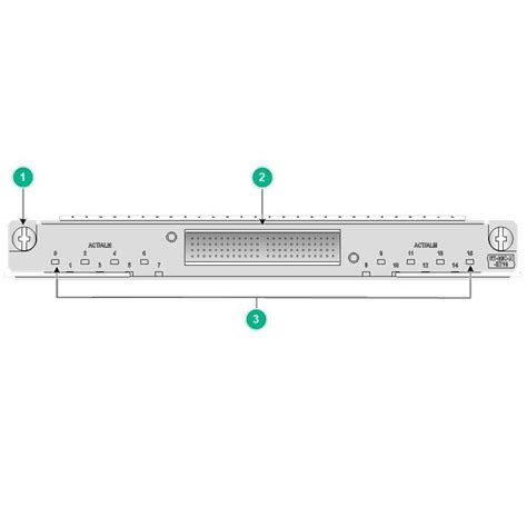 A Mic X Et16 Interface Module Provides 16 E1 Interfaces Mic X Interface Cards Cspex Base Cards