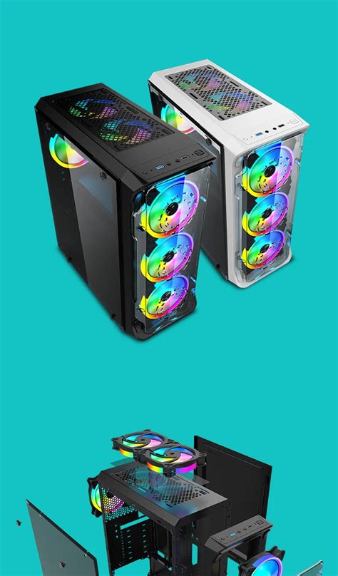 Popular ATX M ATX Gaming Case With USB3 0 And Dust Screen