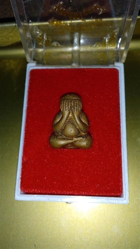 พระปิดตามหาลาภ หลวงพ่อทา วัดพะเนียงแตก จ นครปฐม ปี 2536 Ennxo