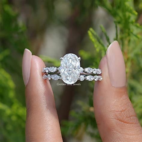 Wedding Moissanite Ring Sets Bridal Collection