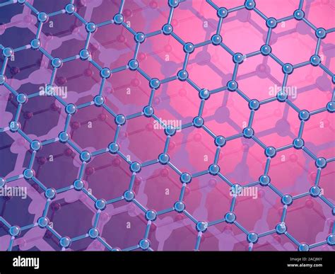 Graphene Computer Model Of The Molecular Structure Of Graphene A Single Layer Of Graphite It