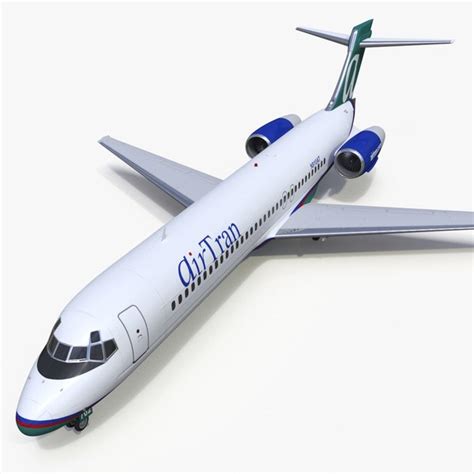 Modelo 3d Boeing 717 De Airtran Airways Turbosquid 2292209