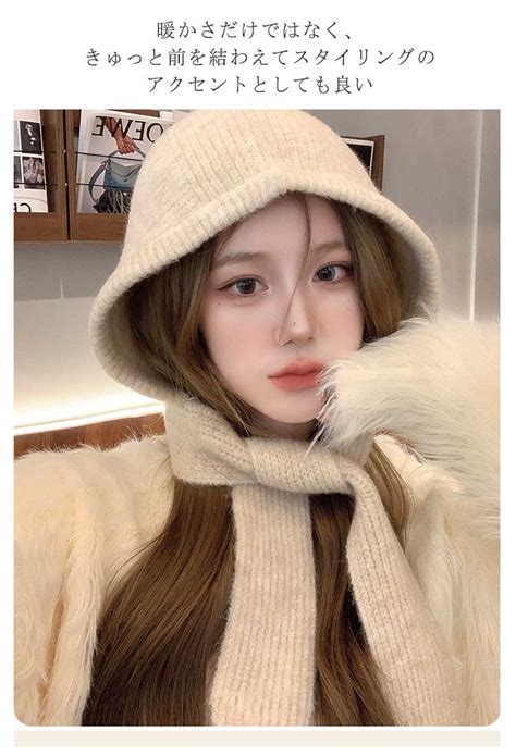 【楽天市場】フードマフラー ニットマフラー フード付き レディース 肩掛けニット ケーブルニット フードマフラー マフラー ストール 肩掛け