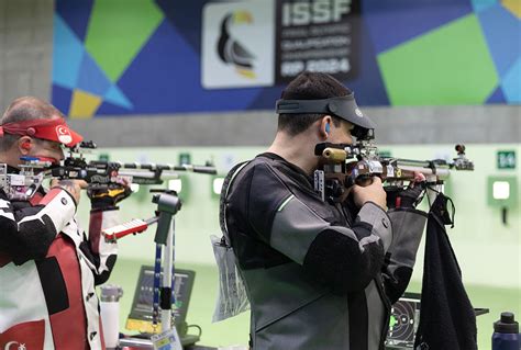 Issf Final Olympic Qualification Championship Rifle Pistol Rio 5º