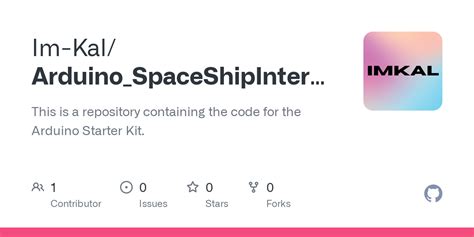 Github Im Kalarduinospaceshipinterface This Is A Repository Containing The Code For The