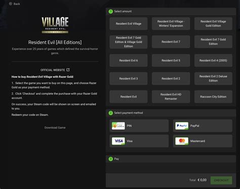 Re7 And Re8 Gold Edition Bundle For 7 49 On Razers Website Single