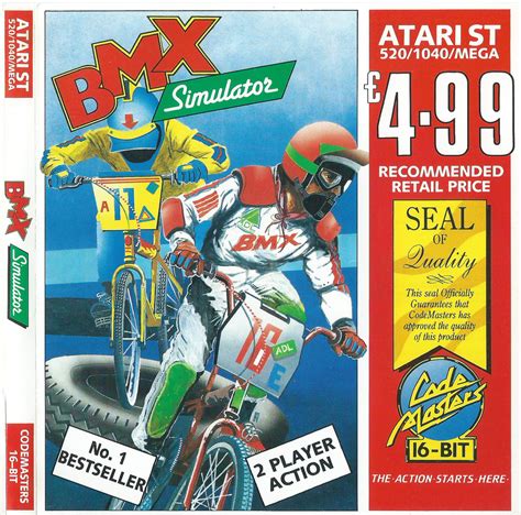 BMX Simulator Atari ST Game Atari Legend BMX Simulator Atari ST Game Atari Legend