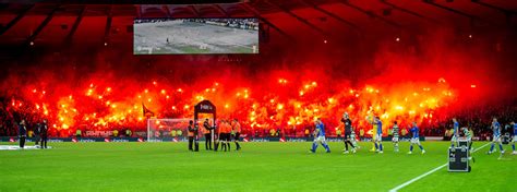 Video Green Brigades Amazing ‘pyro Display At Hampden