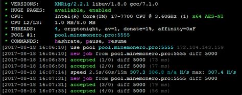 github xmrigcc xmrig xmrig binary for linux and macos
