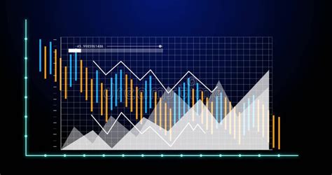 data visualization chart being displayed on dashboard featuring