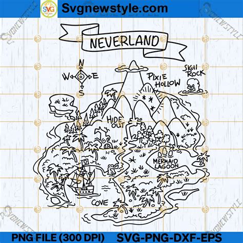 Neverland Map Artofit