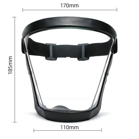 Прозрачный Full Face Shield Брызгозащищенный Windproof Противотуманные маски Защитные очки