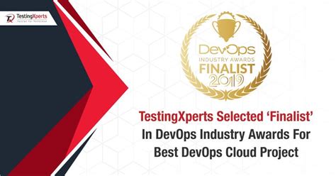 Testingxperts Finalist In Devops Industry Awards Clouds Projects