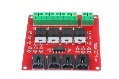 Isolation Power Module Electronic Block 4 Channel Irf540 Irf540 Mosfet Switch Module Buy