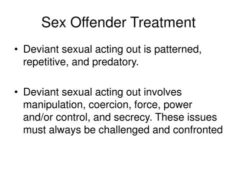 PPT Introduction To Sex Offender Treatment PowerPoint Presentation Free Download ID 6695617