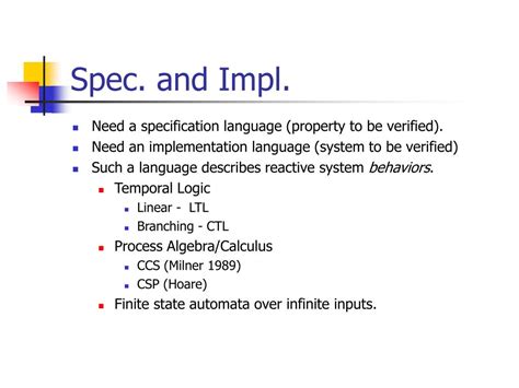ppt formal verification in embedded system design powerpoint presentation id 3736137