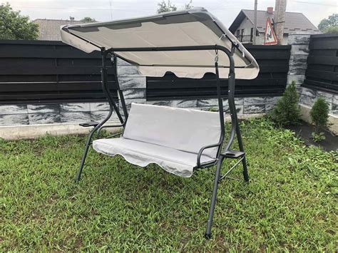 ᐉ Садовая качель Gardenline Relax 170х110х153 см • Купить в Киеве Украине • Лучшая цена в Эпицентр