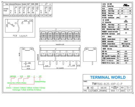 20a Tw Bt 8 25mm 3 Pin Cover Barrier Terminal Block Connector At ₹ 6 75 Piece In New Delhi