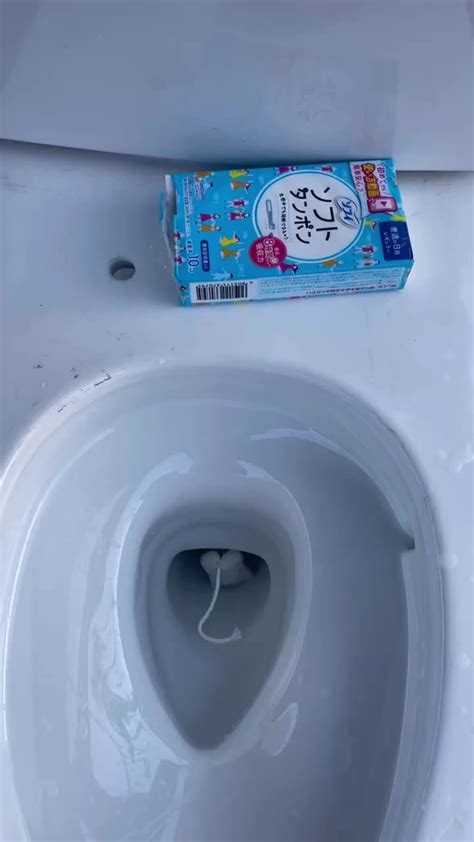 Japanese Tampon Flush Test