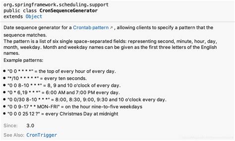 Spring Cron 表达式spring Task Cron 不支持年份 Csdn博客 Spring Cron 表达式spring Task Cron 不支持年份 Csdn博客