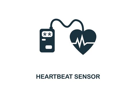 Heartbeat Sensor Icon Graphic By Aimagenarium · Creative Fabrica