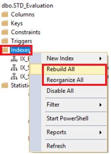 Maintaining Sql Server Indexes