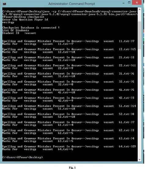 Figure 1 From Checkpoint An Online Descriptive Answers Grading Tool